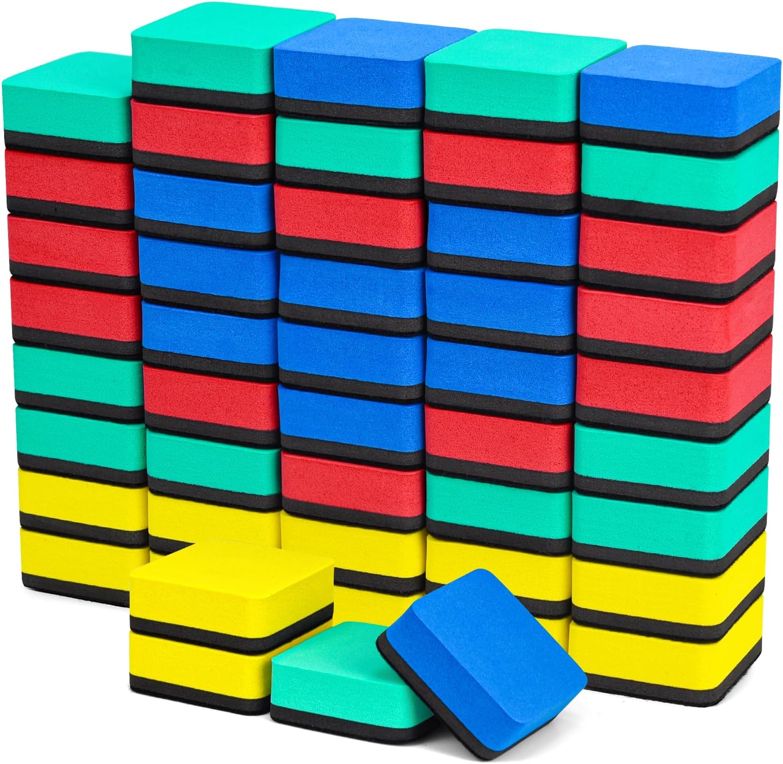 Amazon.com : RNKP 24-Pack Magnetic Whiteboard Dry Erase Chalkboard ...