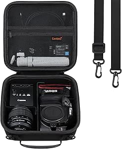 Amazon.com : Canboc Carrying Case for Canon EOS Rebel T7/ R50/ R50 V/ R6 Mark II/ R100/ R8/ R7 ...