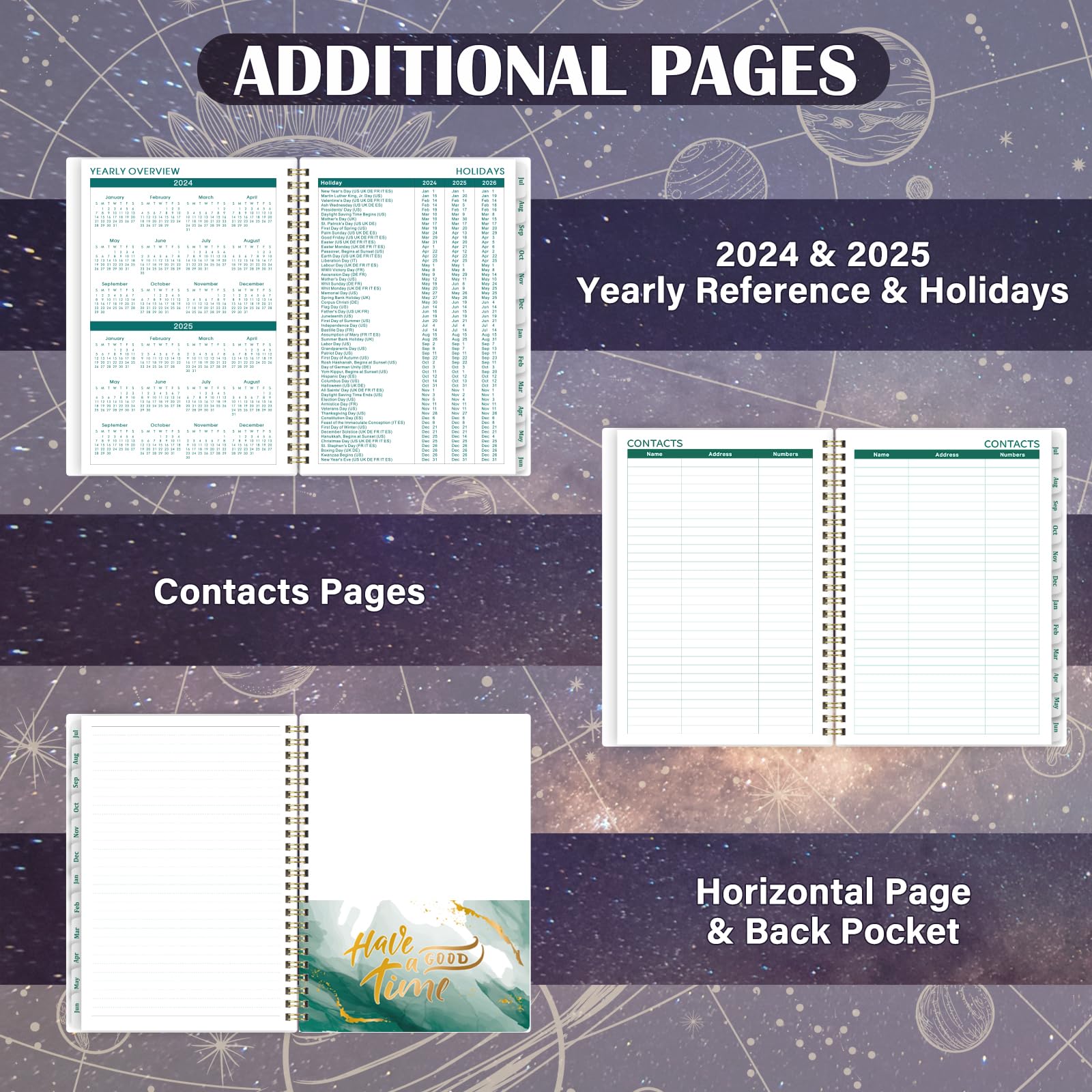 Snapklik.com : 2024-2025 Planner - Planner 2024-2025