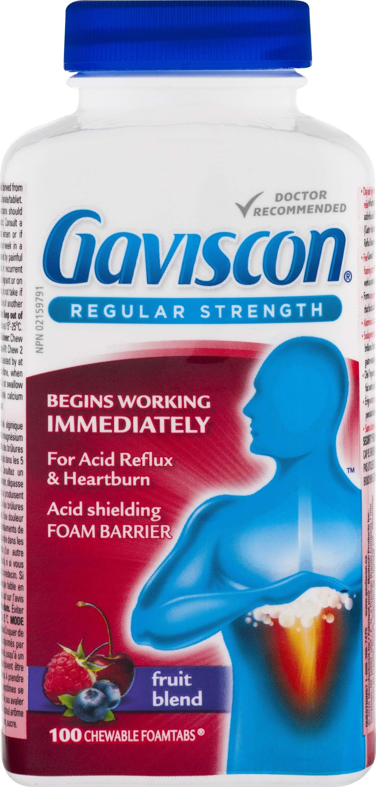 Amazon.com: Gaviscon Antacid Chewable Tablets Extra Strength Original ...