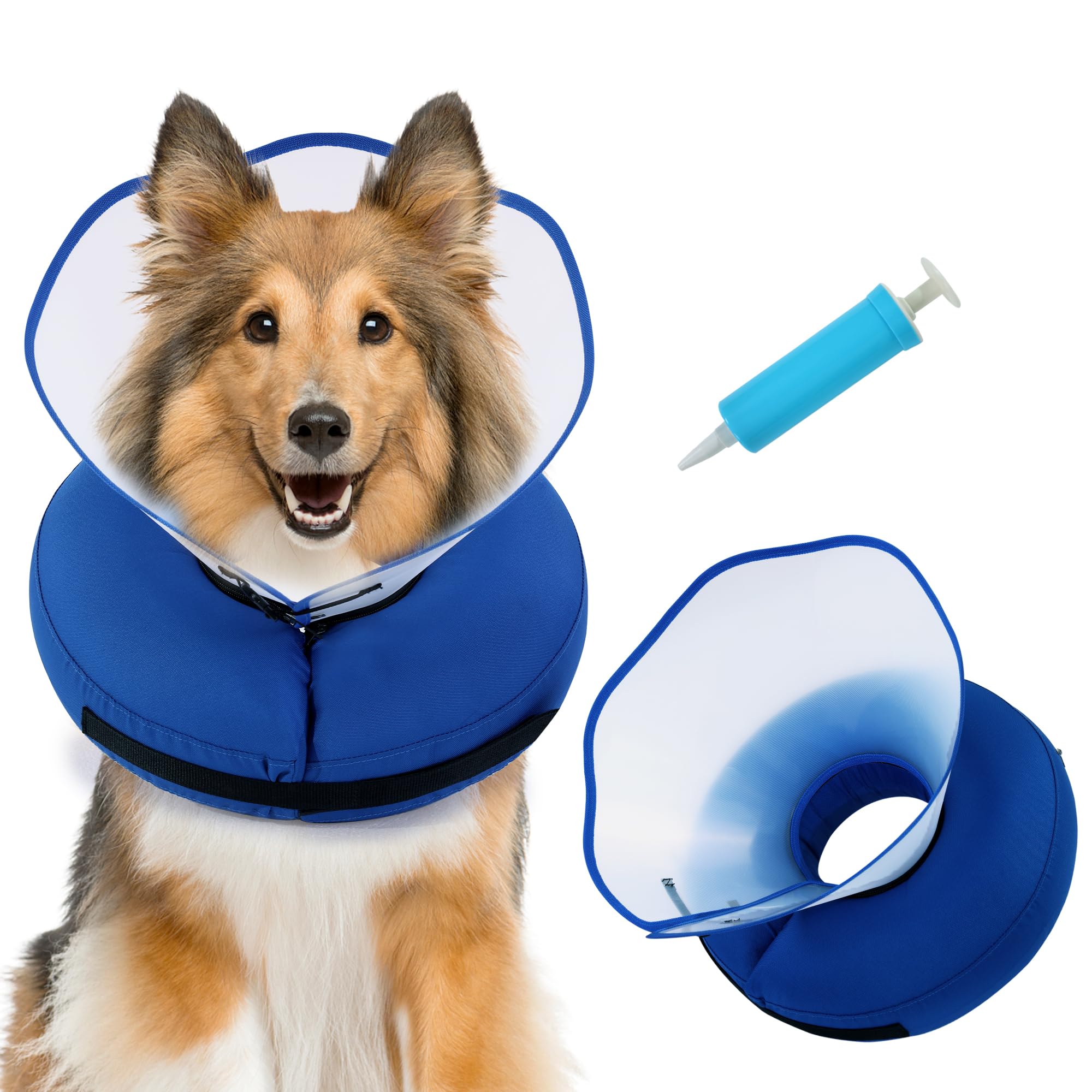 Amazon.com : BALAPET Inflatable Dog Cone Collar,Dog Cone Collar for ...