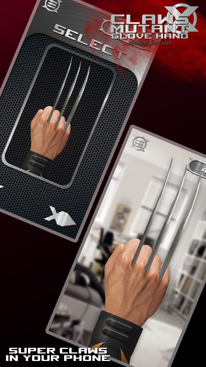Claws Mutant X Glove Hand Simulator - App on Amazon Appstore