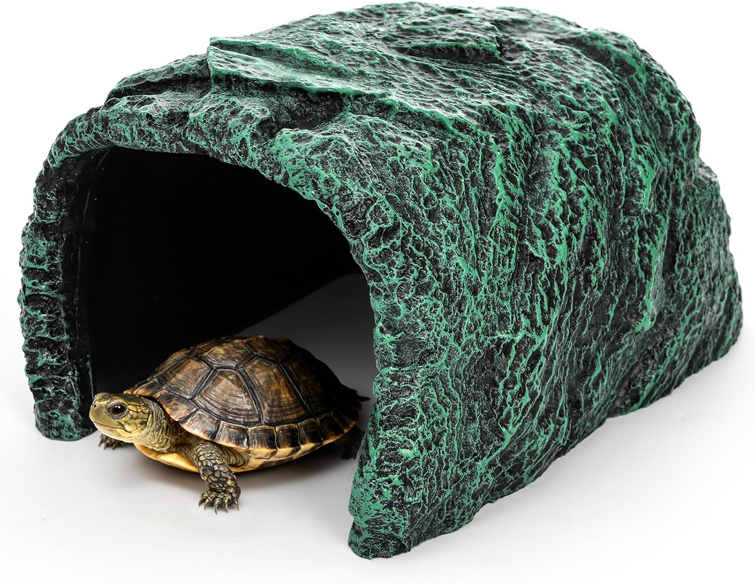 Amazon.com : Cididu Reptile Hide Rock Cave, Resin Habitat Hidden for ...