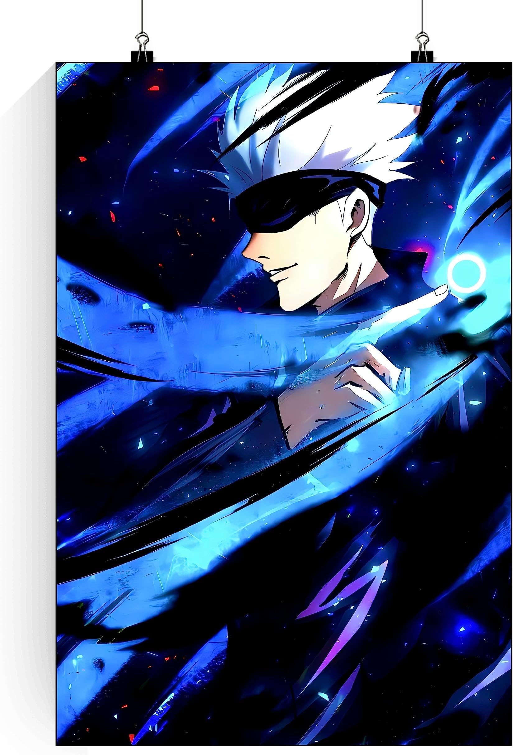 Times Comic Satoru Gojo Poster | Gojo Jujutsu Kaisen Poster | Jujutsu ...