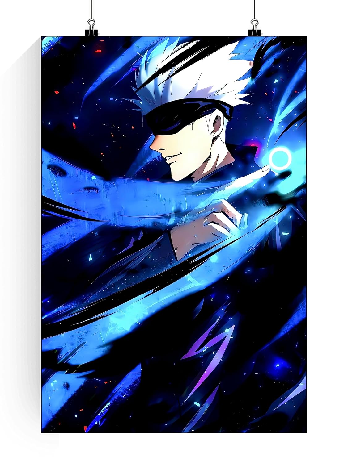 Times Comic Satoru Gojo Poster | Gojo Jujutsu Kaisen Poster | Jujutsu ...