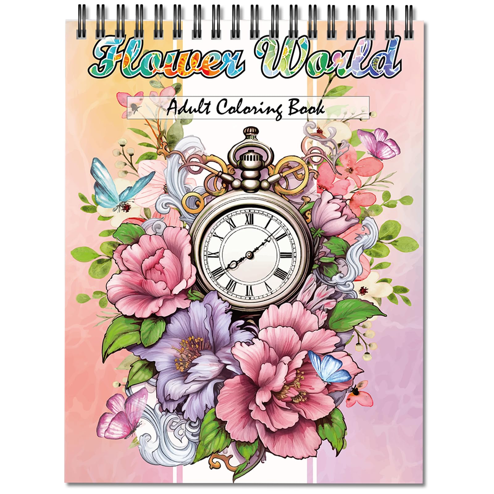 Amazon.com: Jadeso Adult Coloring Book - 30 Unique Flowers Patterns and ...