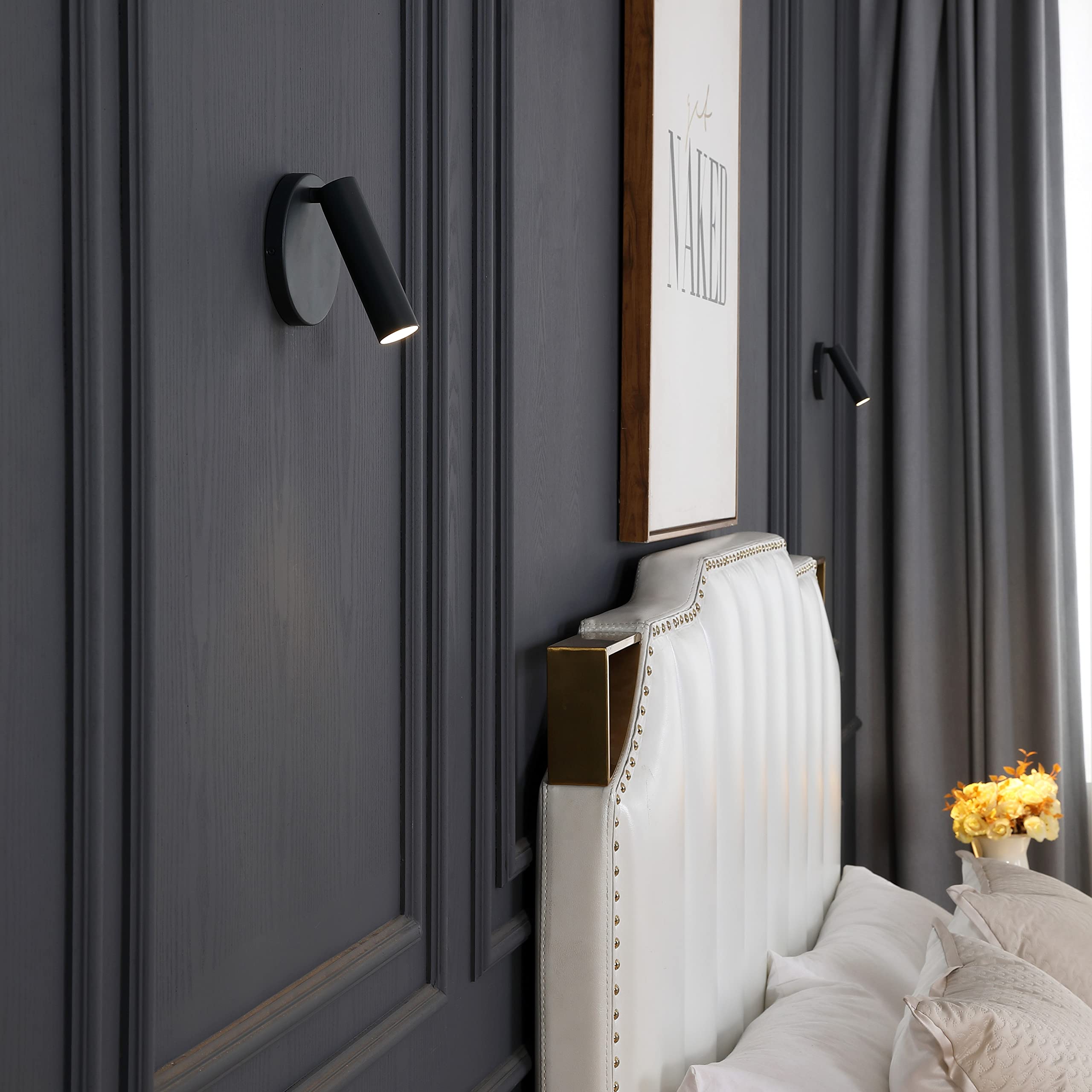 Snapklik.com : VidaLite Modern LED Surface Pinhole Monopoint Sconce