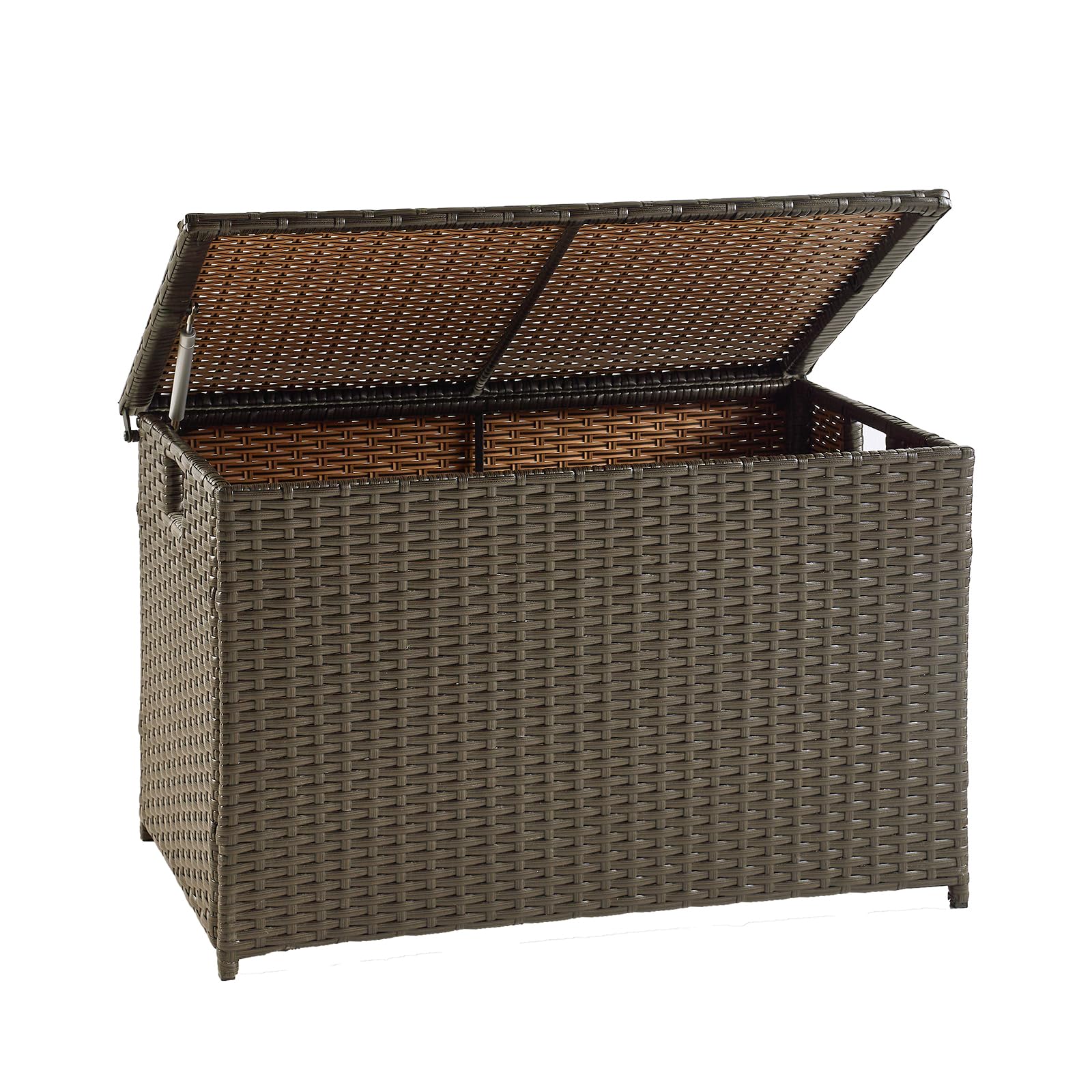 Amazon.com: MOORLITER Wicker Storage Trunk, 42.3 Gallon (160L) Large ...
