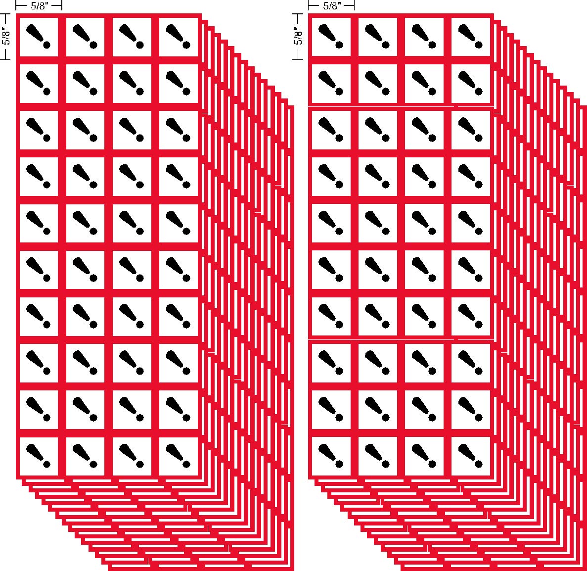 Amazon.com: GHS-Harmful/Irritant,- 5/8 inch, 30 Packs v2 (of 40 Decals ...