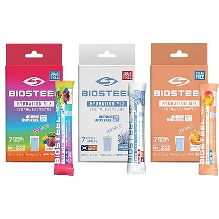 Amazon.com: BioSteel Hydration Mix, Sugar-Free with Essential ...