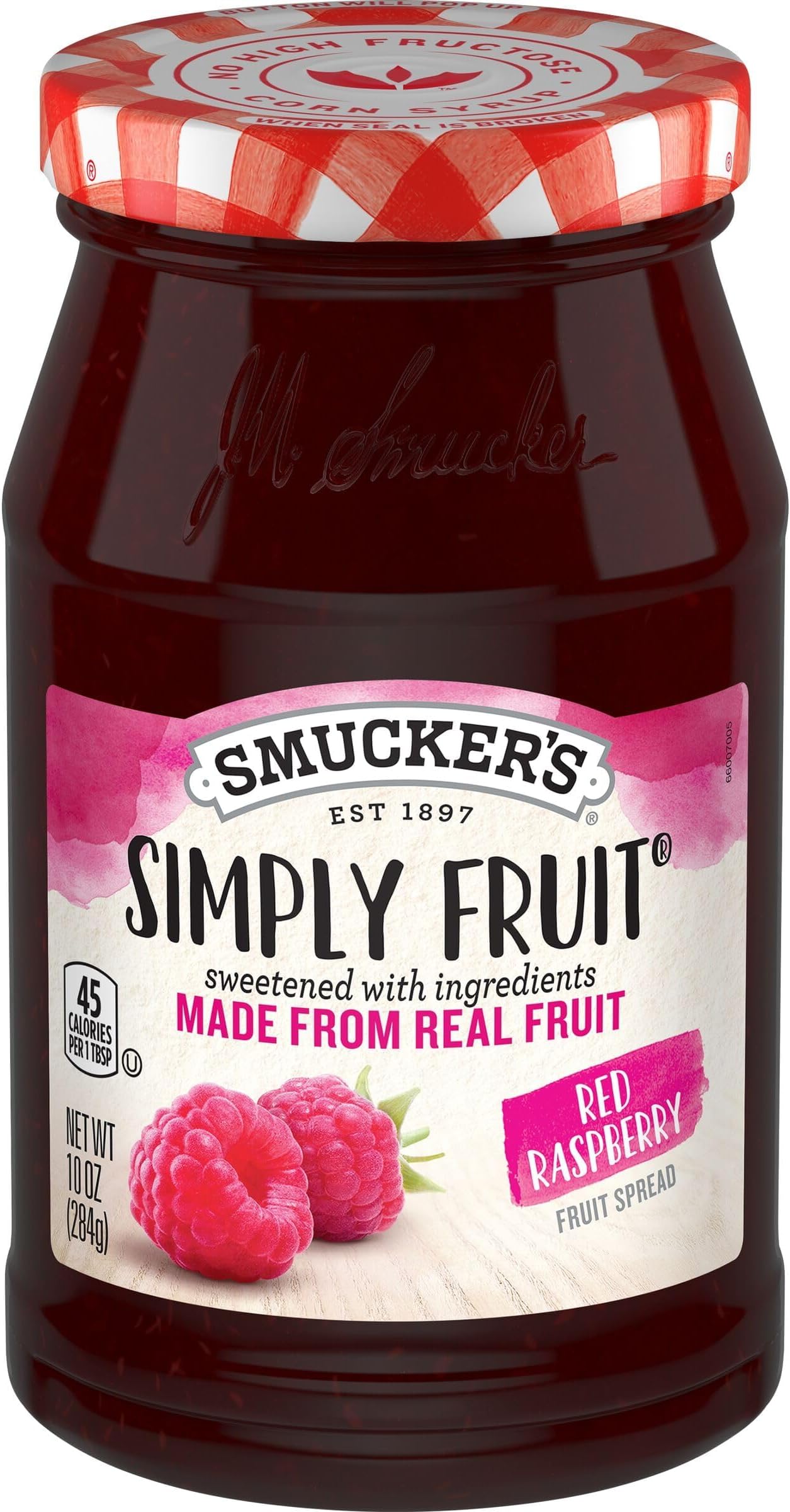 Amazon.com: 365 by Whole Foods Market, Organic Raspberry Fruit Spread ...