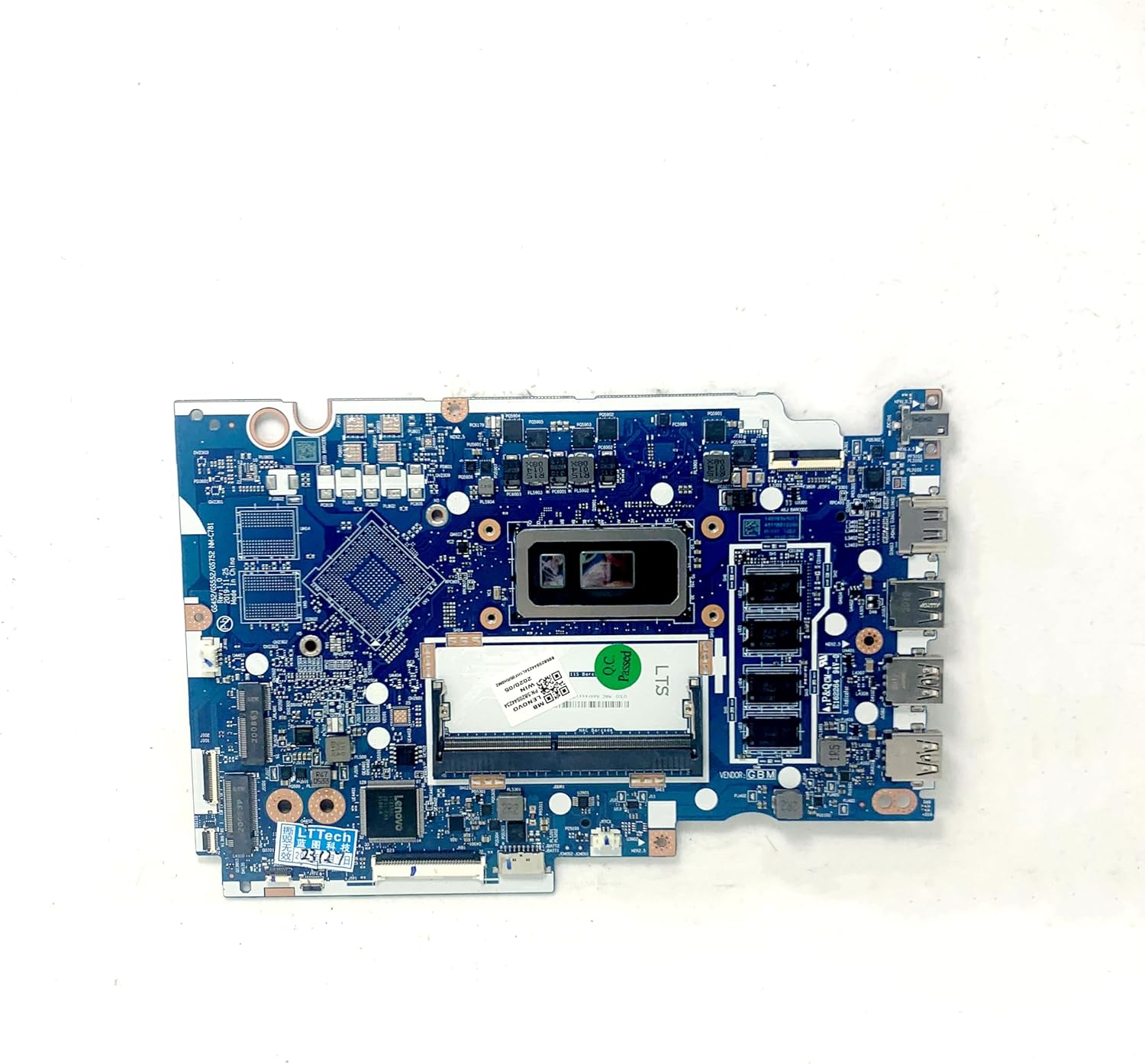 GS452/GS552/GS752 NM-C781 Placa base para Lenovo IdeaPad 3 15IML05 ...