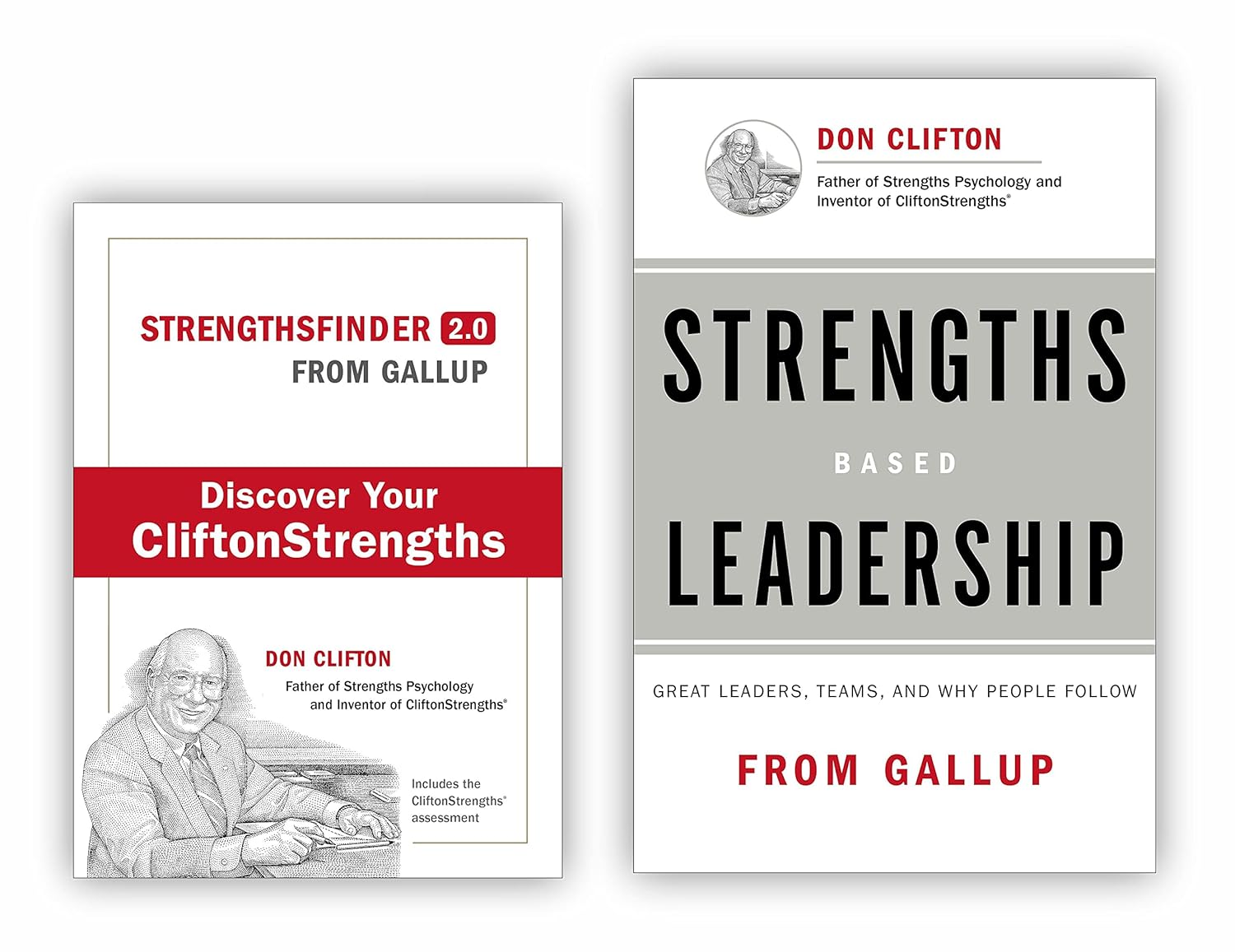 Tom Raths 2 Books Set - Strengths Based Leadership and Strengthsfinder ...