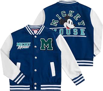 Disney Mickey Mouse - chamarra de bombardero para niños pequeños a ...