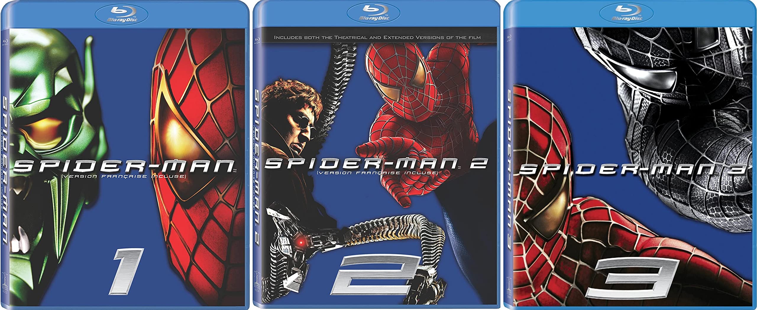 Amazon.com: Spider-Man Trilogy Collection: Spider-Man / Spider-Man 2 ...