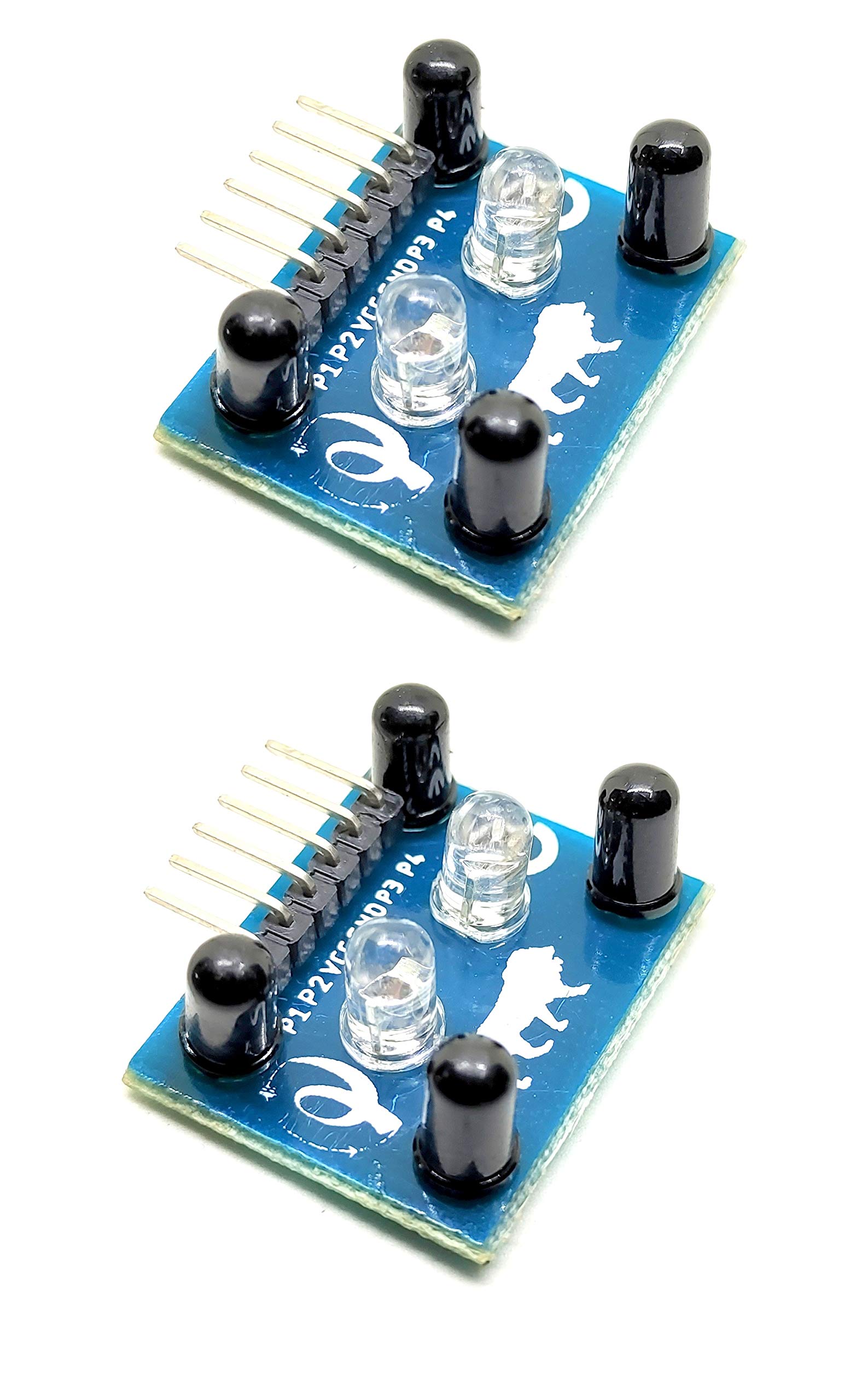 INVENTO 2Pcs Color Sensor Module With 4-Bit Analog Output Color ...
