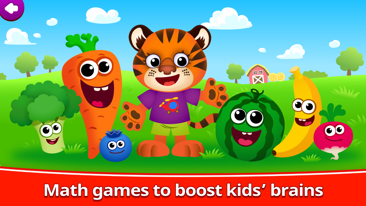 Funny Food Number Games! FREE games for kids: learn to write numbers ...