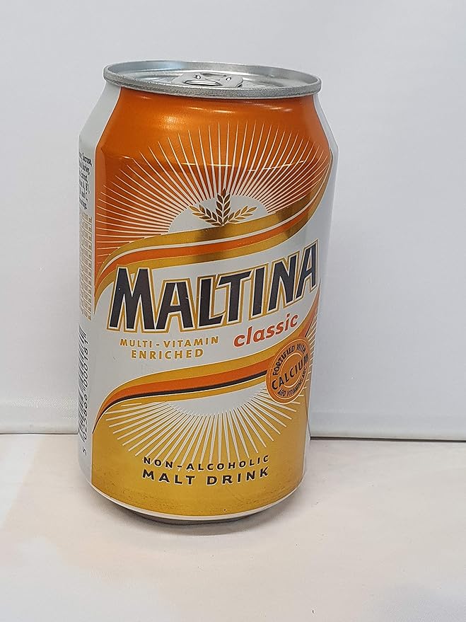 Maltina Non-Alcoholic Malt Drink 330ml Can (Pack of 6) : Amazon.co.uk ...