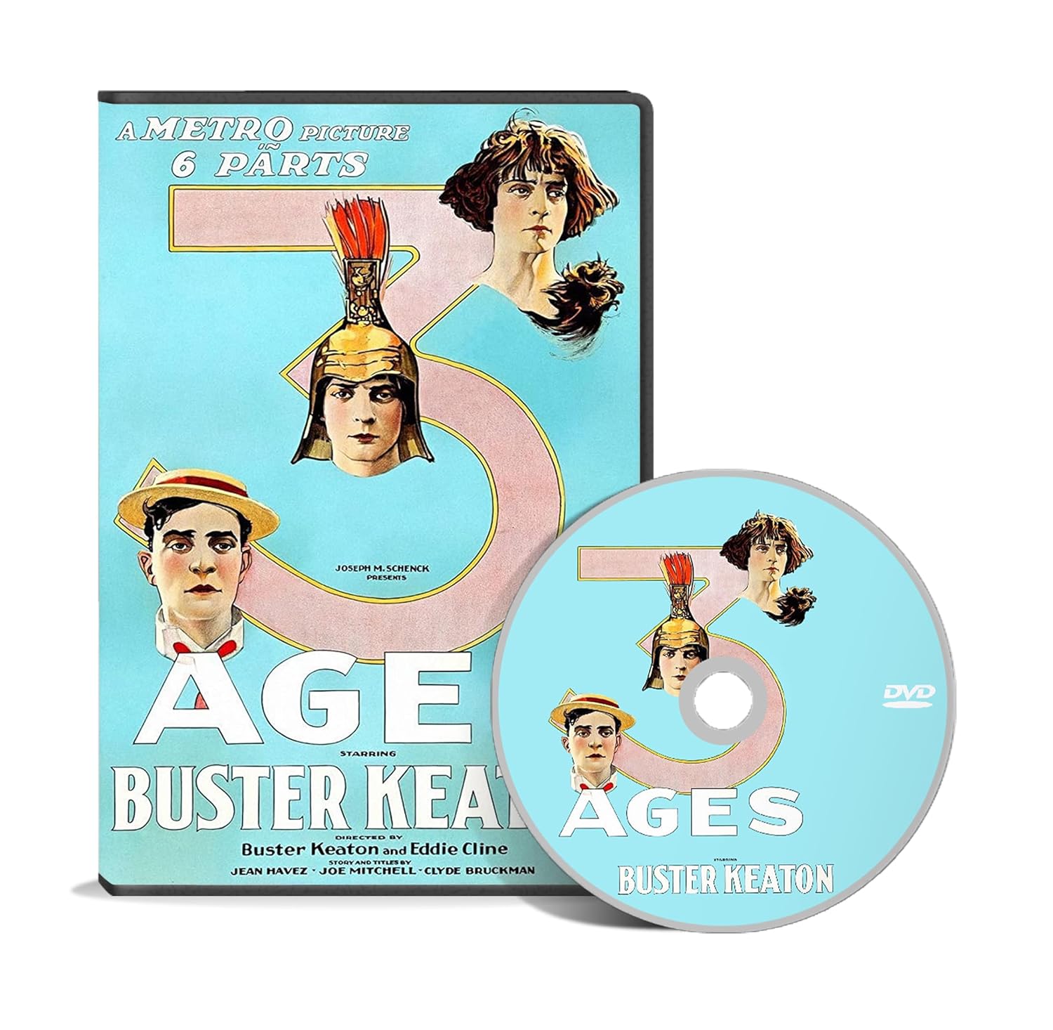 Amazon.com: Three Ages (1923) Comedy DVD : Movies & TV