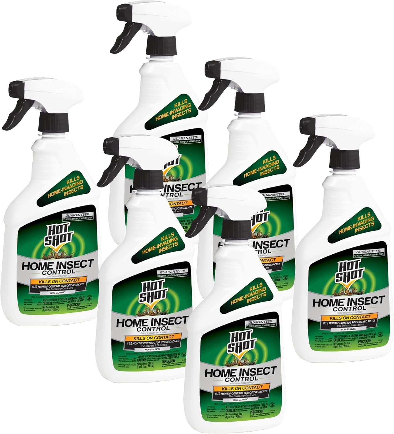 Amazon.com: Hot Shot Home Insect Control 24 Ounces, Ready-To-Use ...