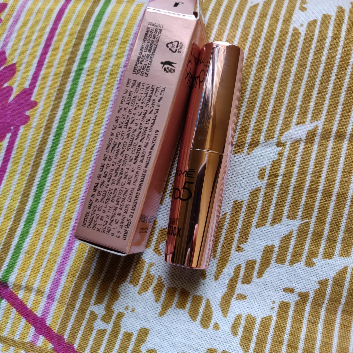 Buy Lakme 9 To 5 Matte Lip Color, Mauve Matter MM12, 3.6 g Online at ...