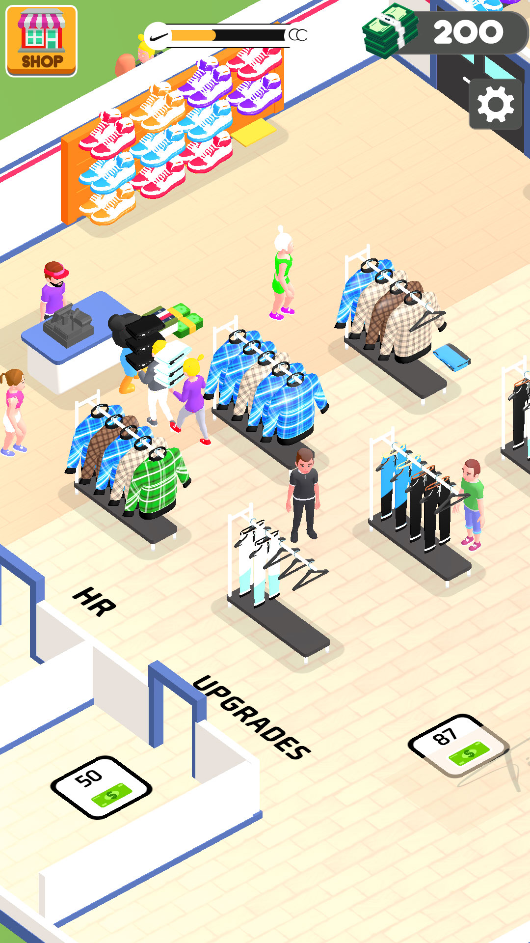My Idle Shopping Outlet Tycoon Games 3D: Perfect Supermarket Fashion ...