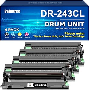 Palmtree Compatible Drum Unit DR-243CL DR243CL DR243 Compatible for brother DCP-L3510CDW DCP ...