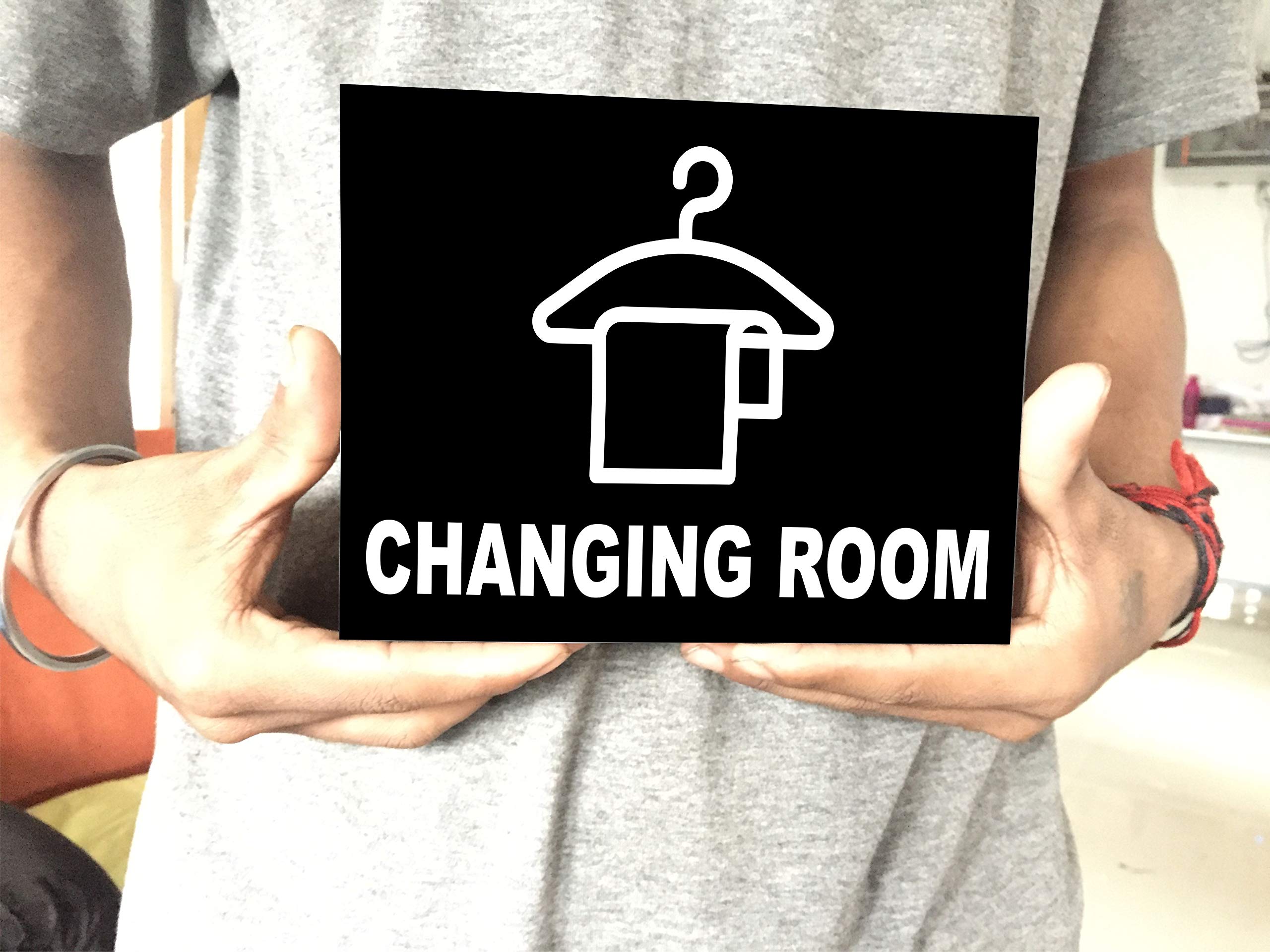 Buy SIGN EVER Dress Changing Room Sign Boards Auditorium Company Office ...