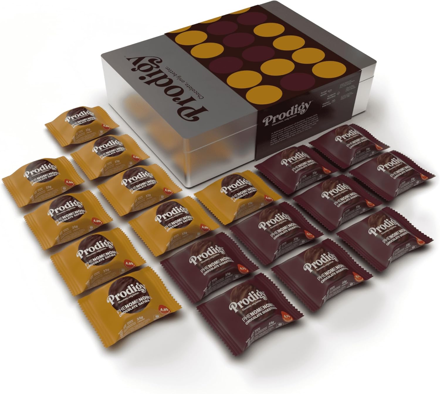 Prodigy Phenomenoms Chocolate Biscuit Gift Tin | 1 Tin X 18 Biscuit ...