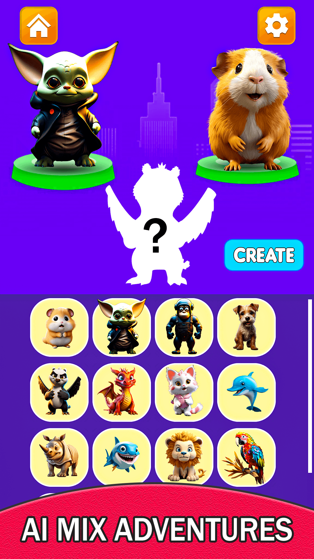 Ai Animal Mixer: Merge Ai Animal - Mix Animal Hybrid Monster Merge ...