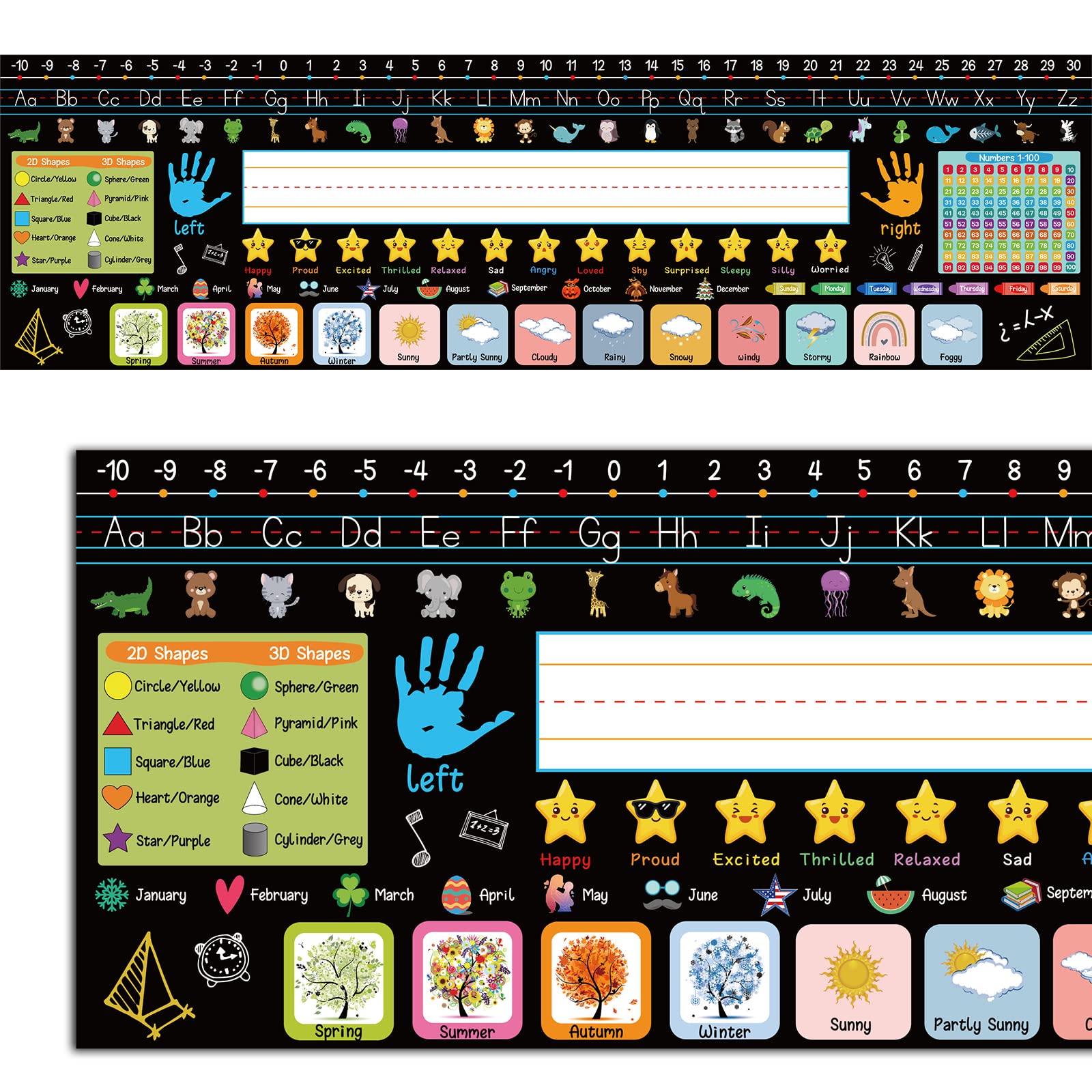 Amazon.com: 36 Pack Self Adhesive Name Tags for Classroom Multipurpose ...