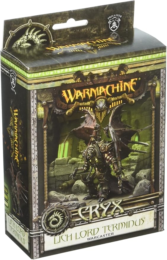 Amazon.com: Privateer Press Warmachine - Cryx - Lich Lord Terminus ...