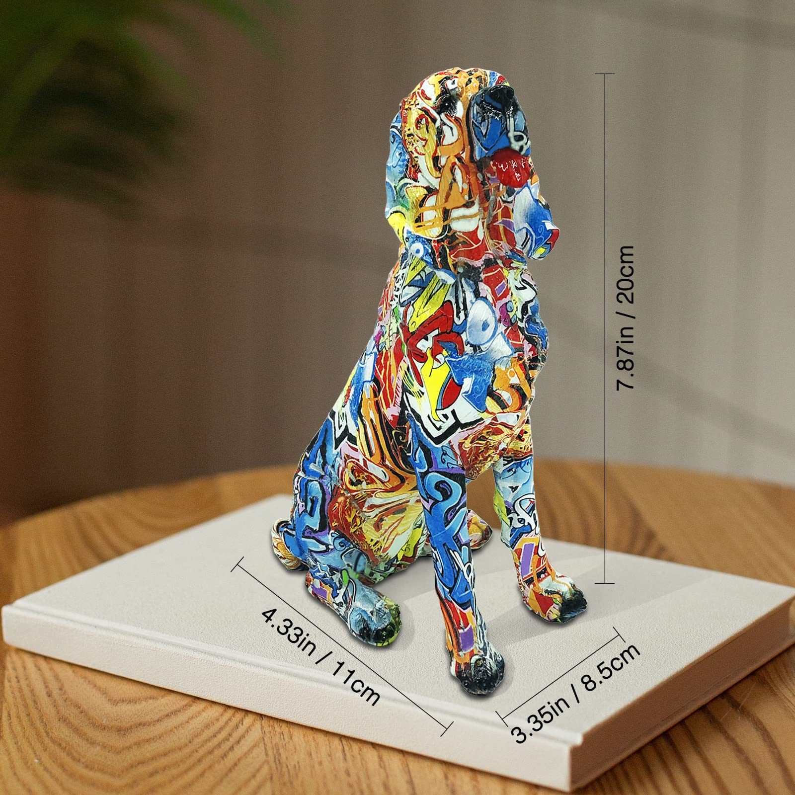 Recycled Paper Dog Sculpture DIY Boston Terrier Papercraft | 100%