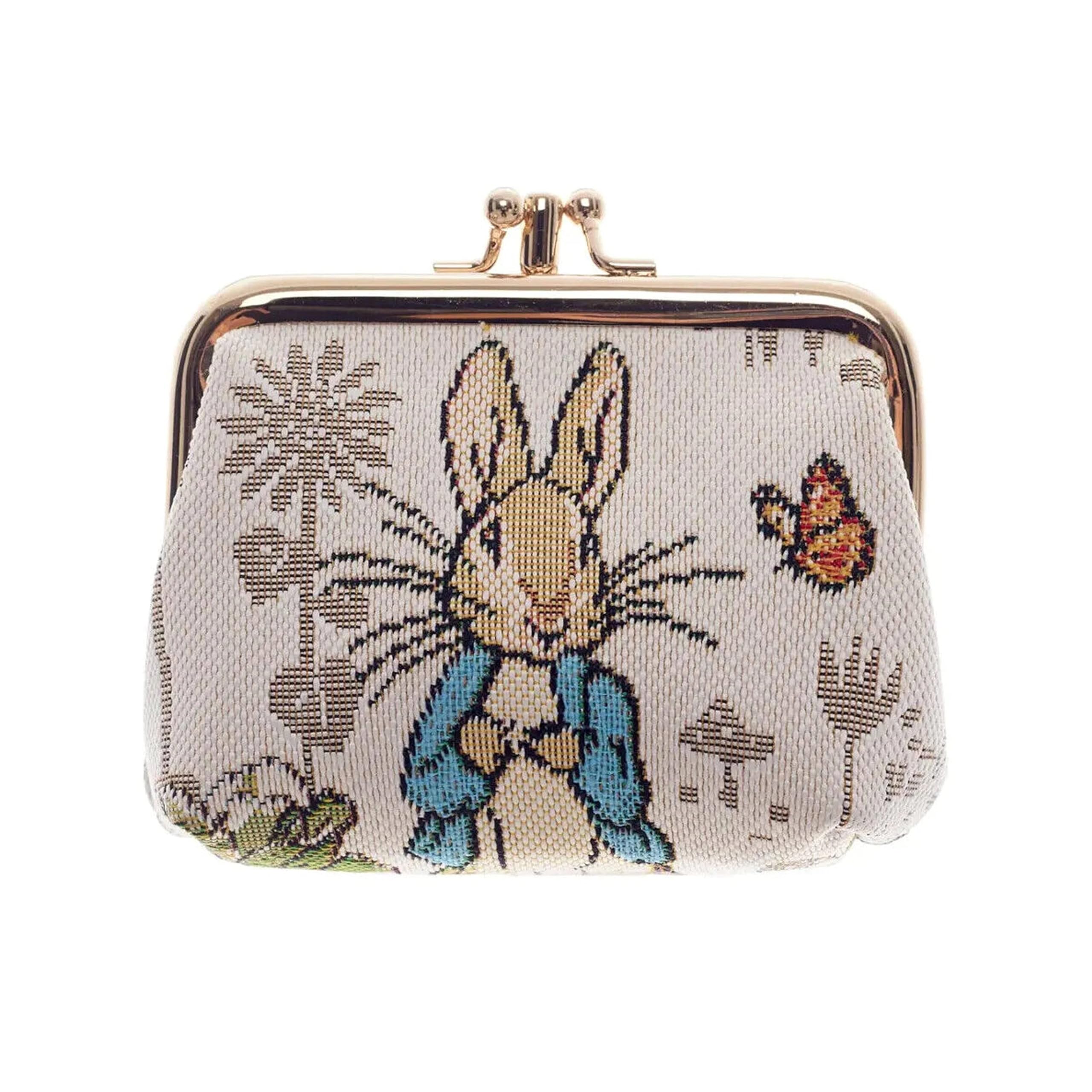 Signare Beatrix Potter Peter Rabbit Tapestry Frame Purse | 11cm W x 9cm ...