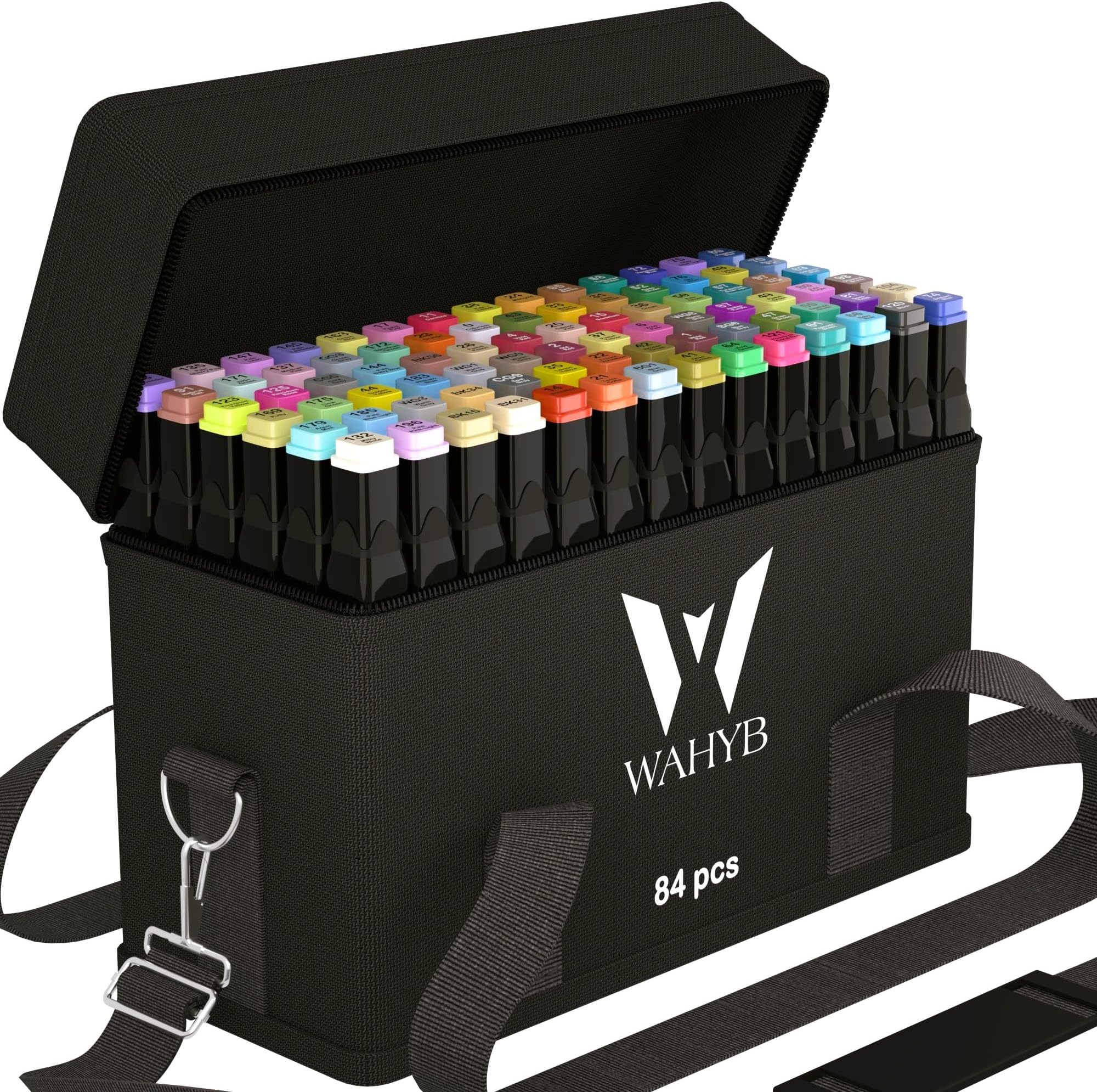 YARIX 80 Coloured Marker Set, Art Markers, Art pens for kids Drawing ...