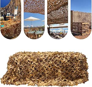 Amazon.com : Sun Shade Sail, Camo Netting Camouflage Netting, Army ...