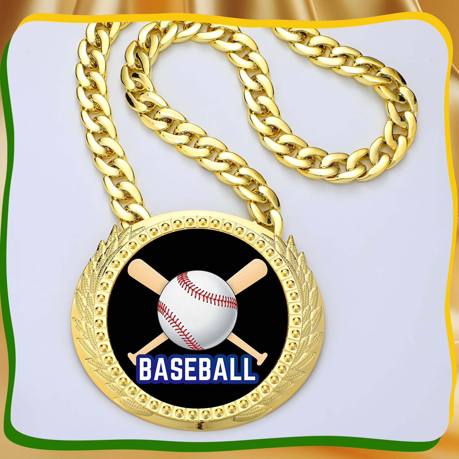 Snapklik.com : Tondiamo 3 Pcs Sports Turnover Chains For MVP Players 6 ...