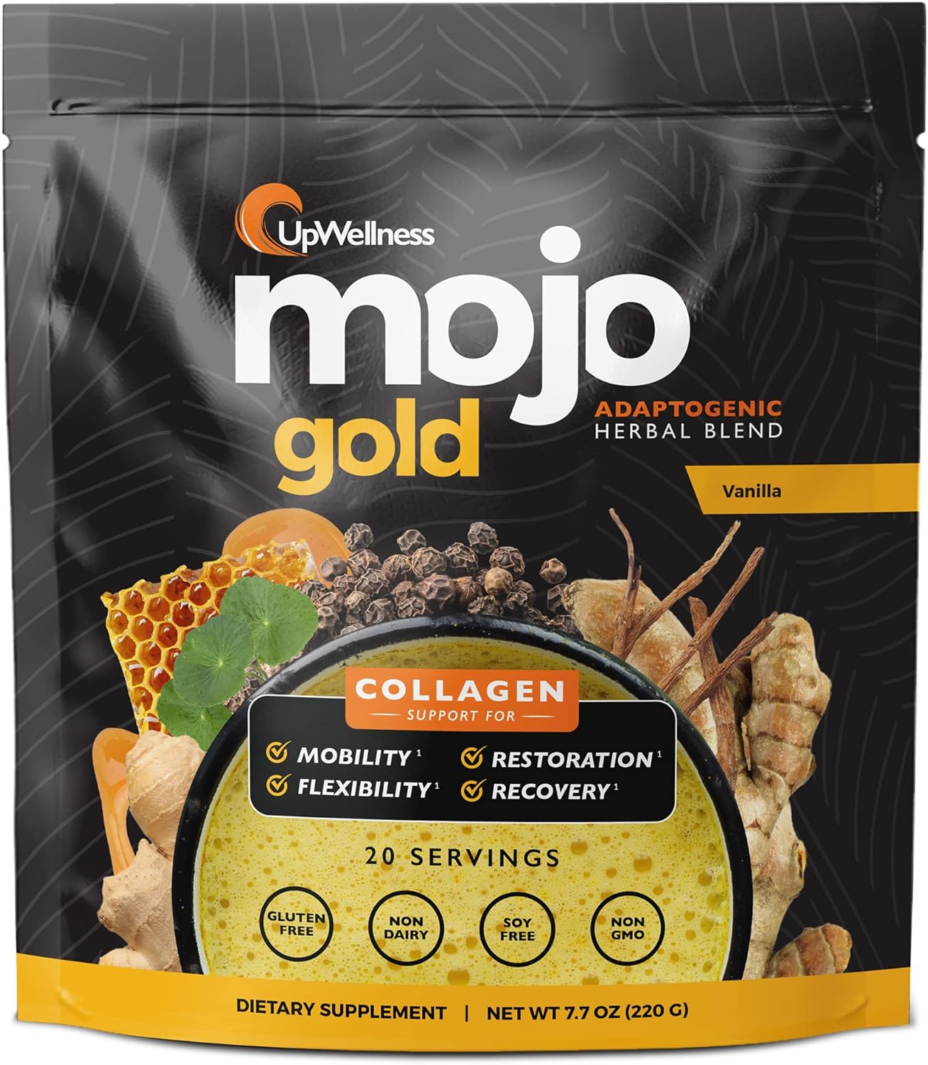 UpWellness Mojo Gold - Adaptogenic Herbs with Nepal | Ubuy