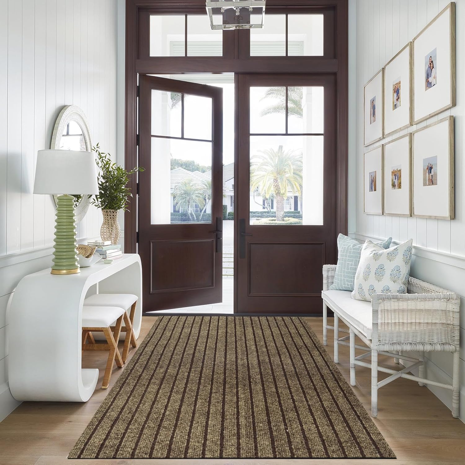 Amazon.com: ZHXXUJ Runner Rug Non-Slip - Rugs for Entryway Hallways ...