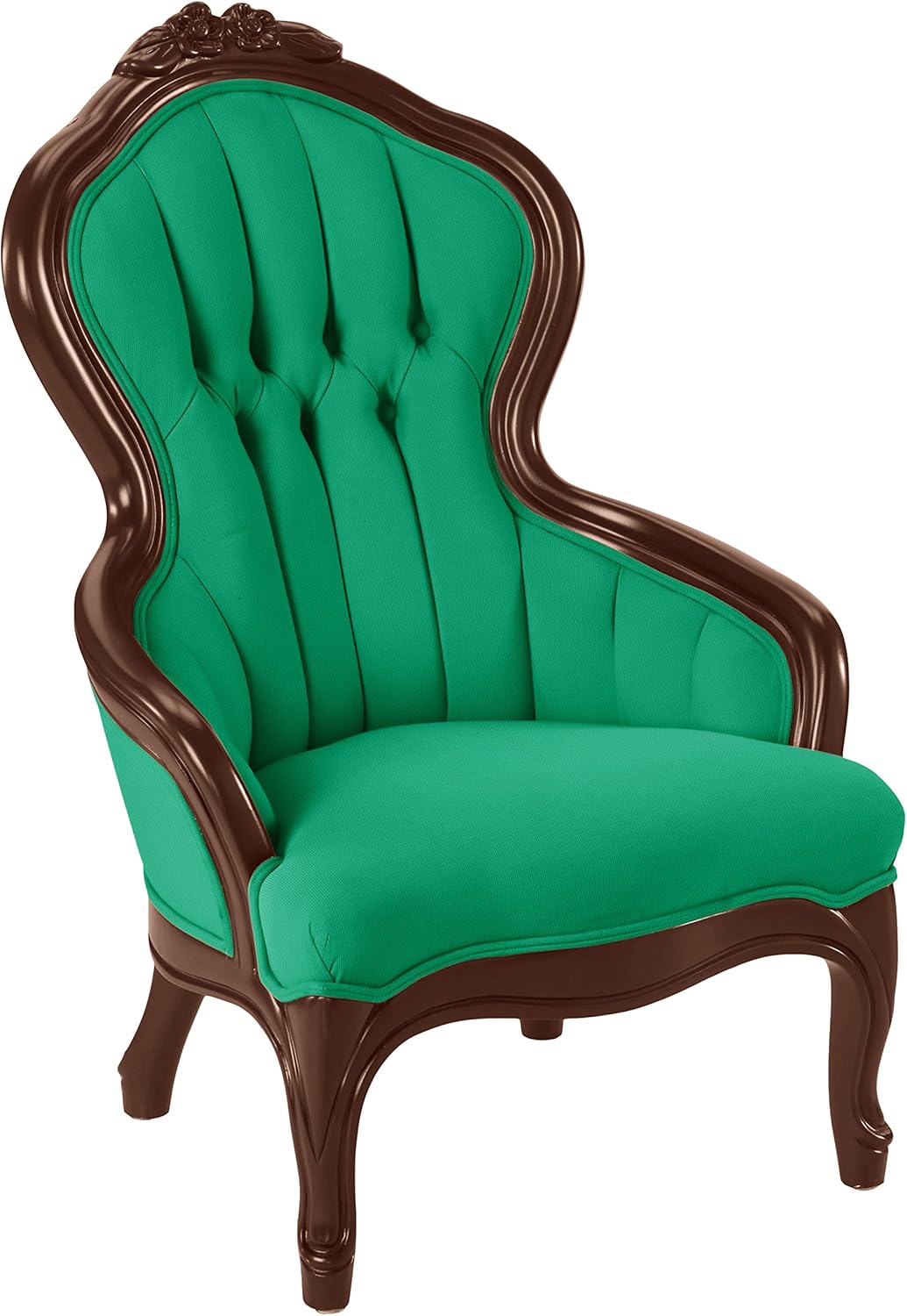Amazon.com: POLaRT Designs Ladies Chair with Shamrock Green Upholstery ...