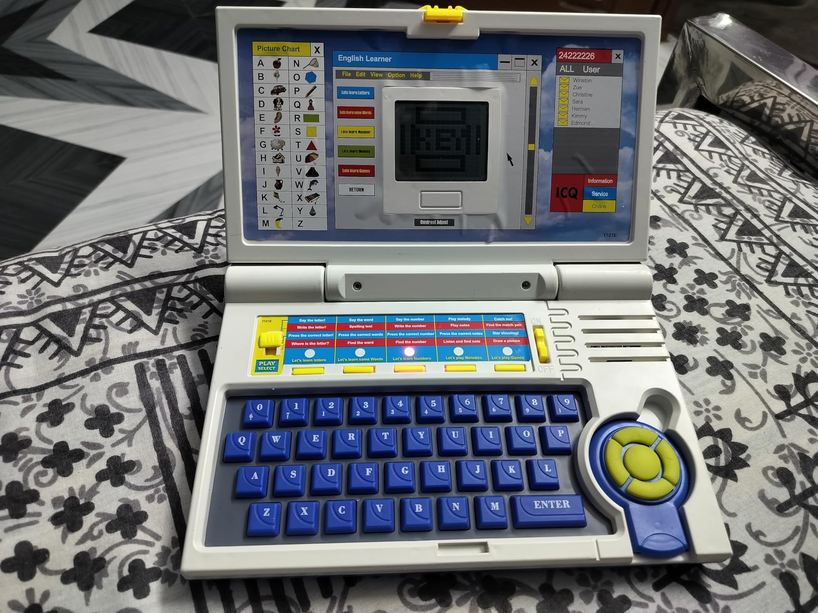 VEBETO Educational Laptop for Kids (1 Year Warranty) w/ Mouse Games 20 ...