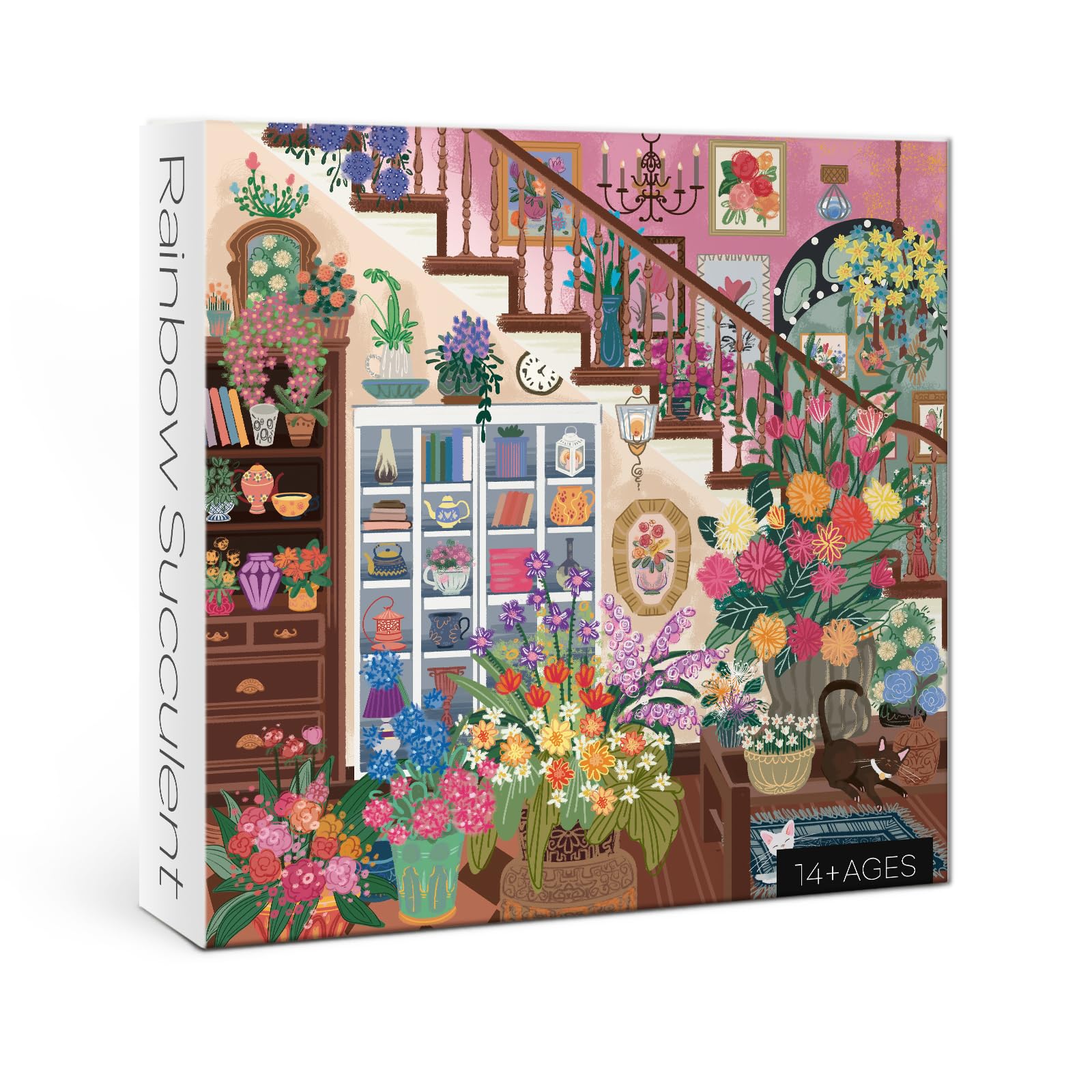 Amazon.com: Flower Plant Puzzles 1000 Piece for Adults, Colorful ...