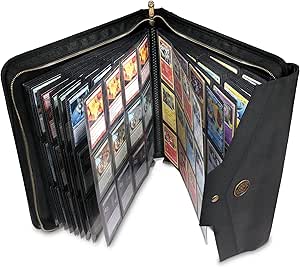 Amazon.com: ENHANCE Trading Card Binder Album - 12 Pocket TCG Binder ...