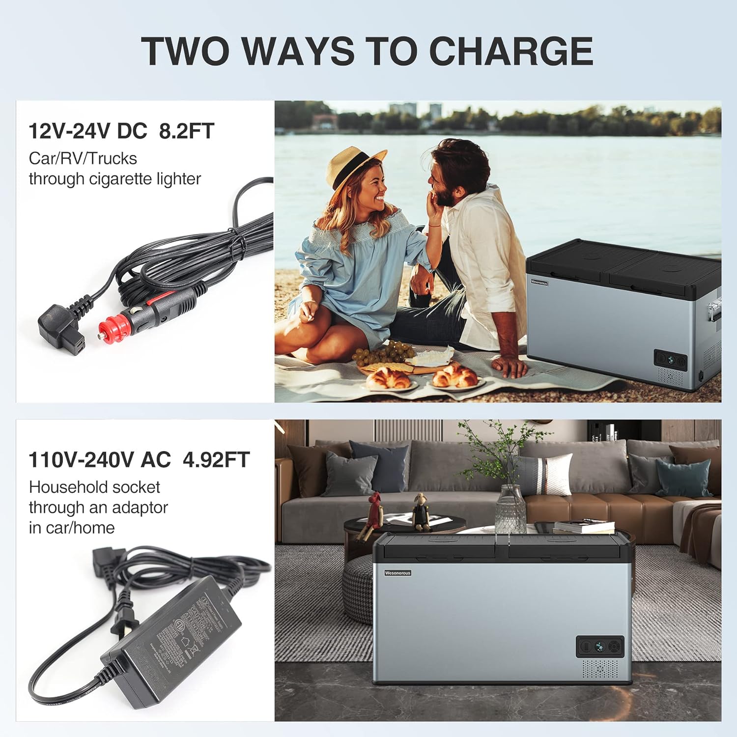 Wesonorous 12 Volt Car Refrigerator Instruction Manual