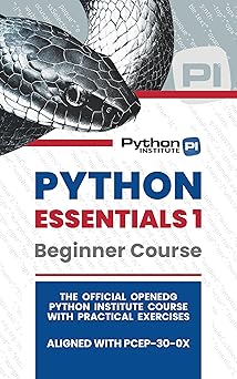 Python Essentials 1: The Official OpenEDG Python Institute beginners ...