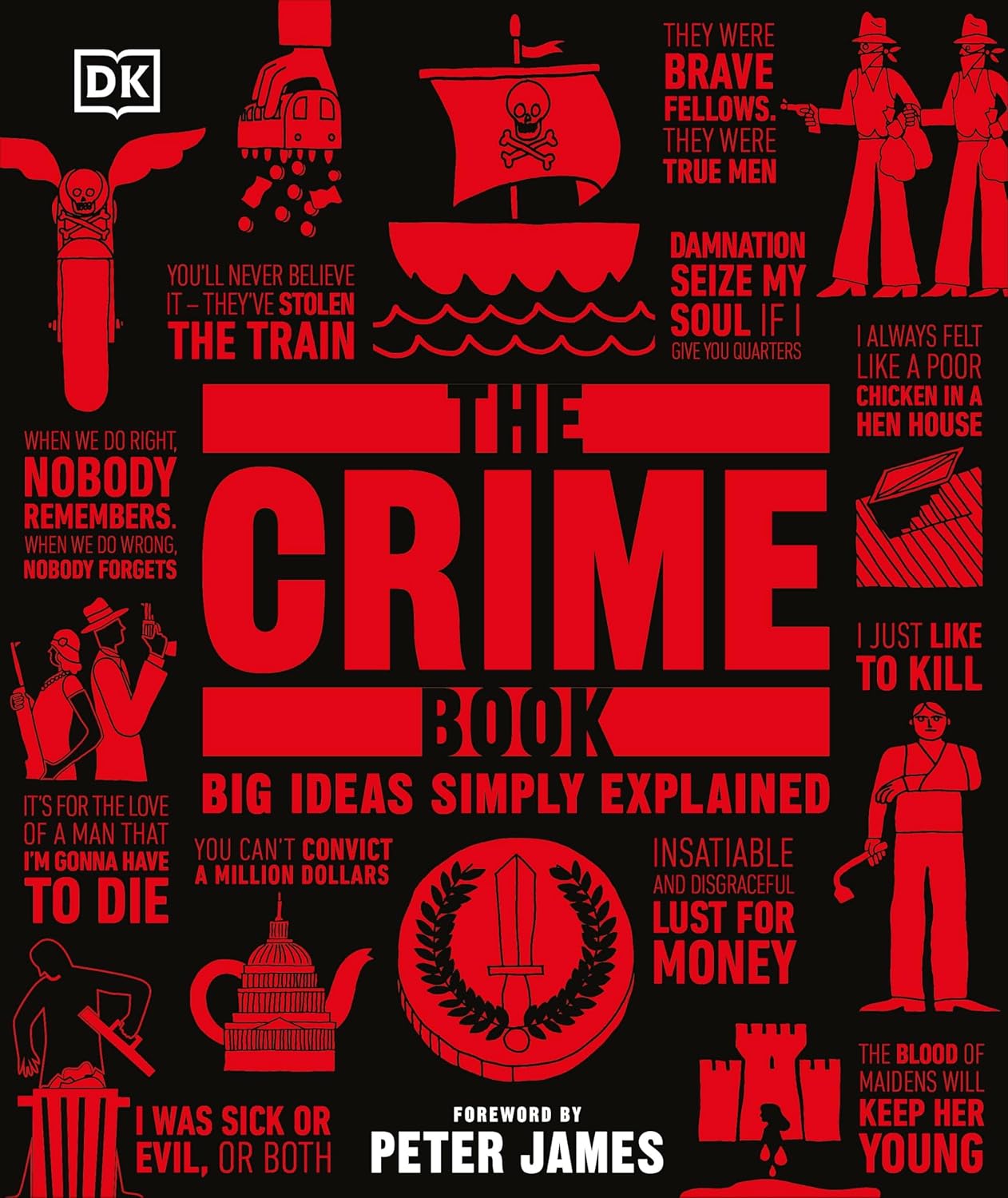 The Crime Book: Big Ideas Simply Explained: Amazon.co.uk: DK, James ...