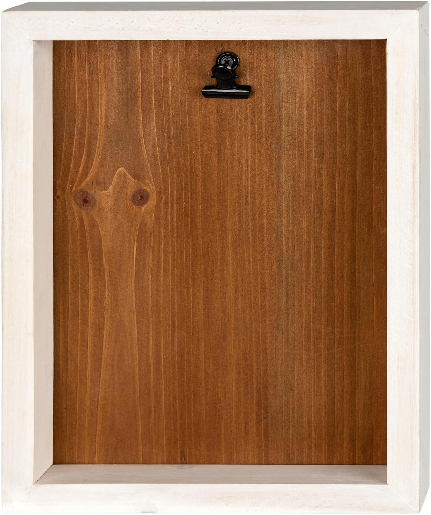 Amazon.com: Stratton Home Decor Rustic and Charming Wooden Photo Clip ...