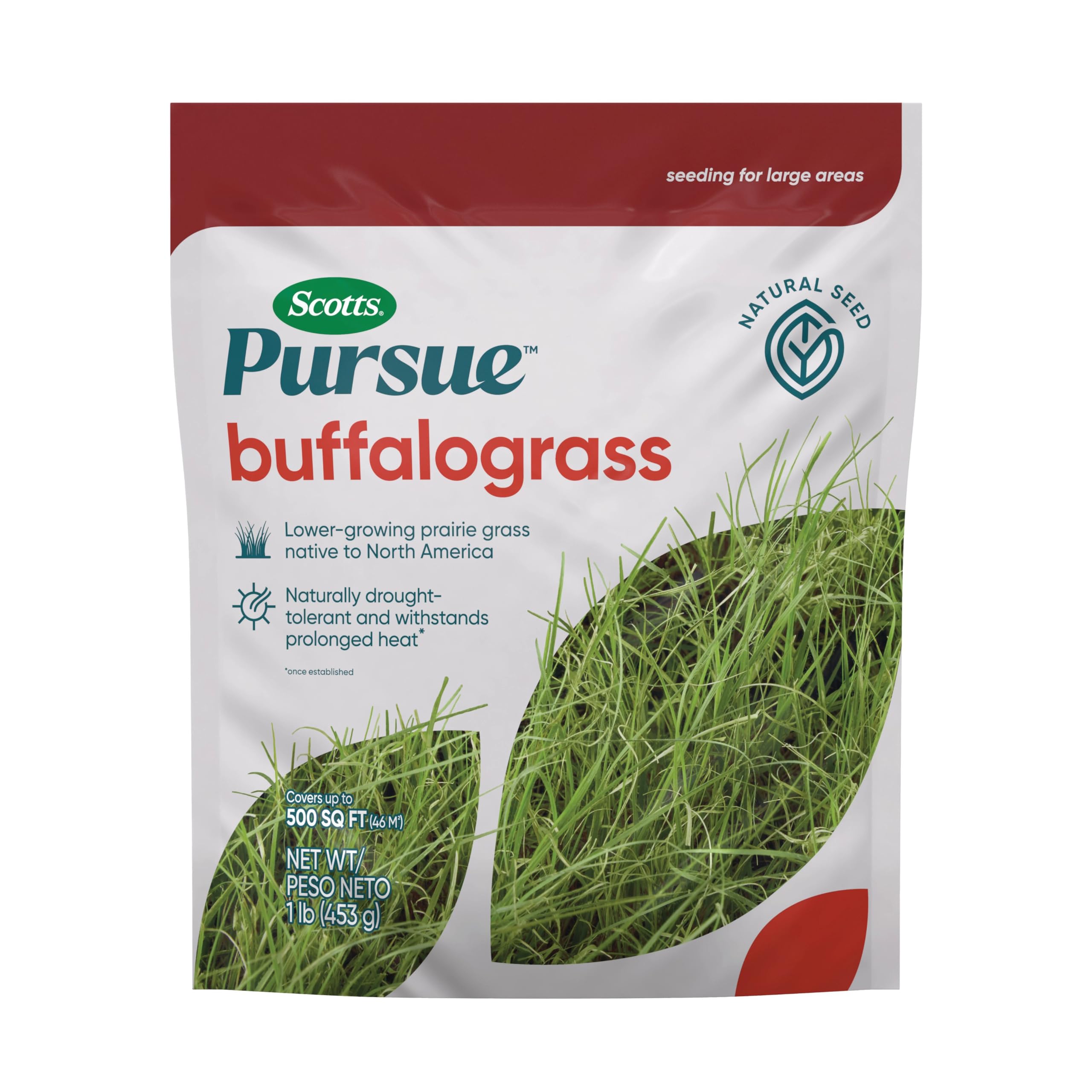 Scotts Pursue Buffalograss with Natural Seed, Seeding for Large Areas ...