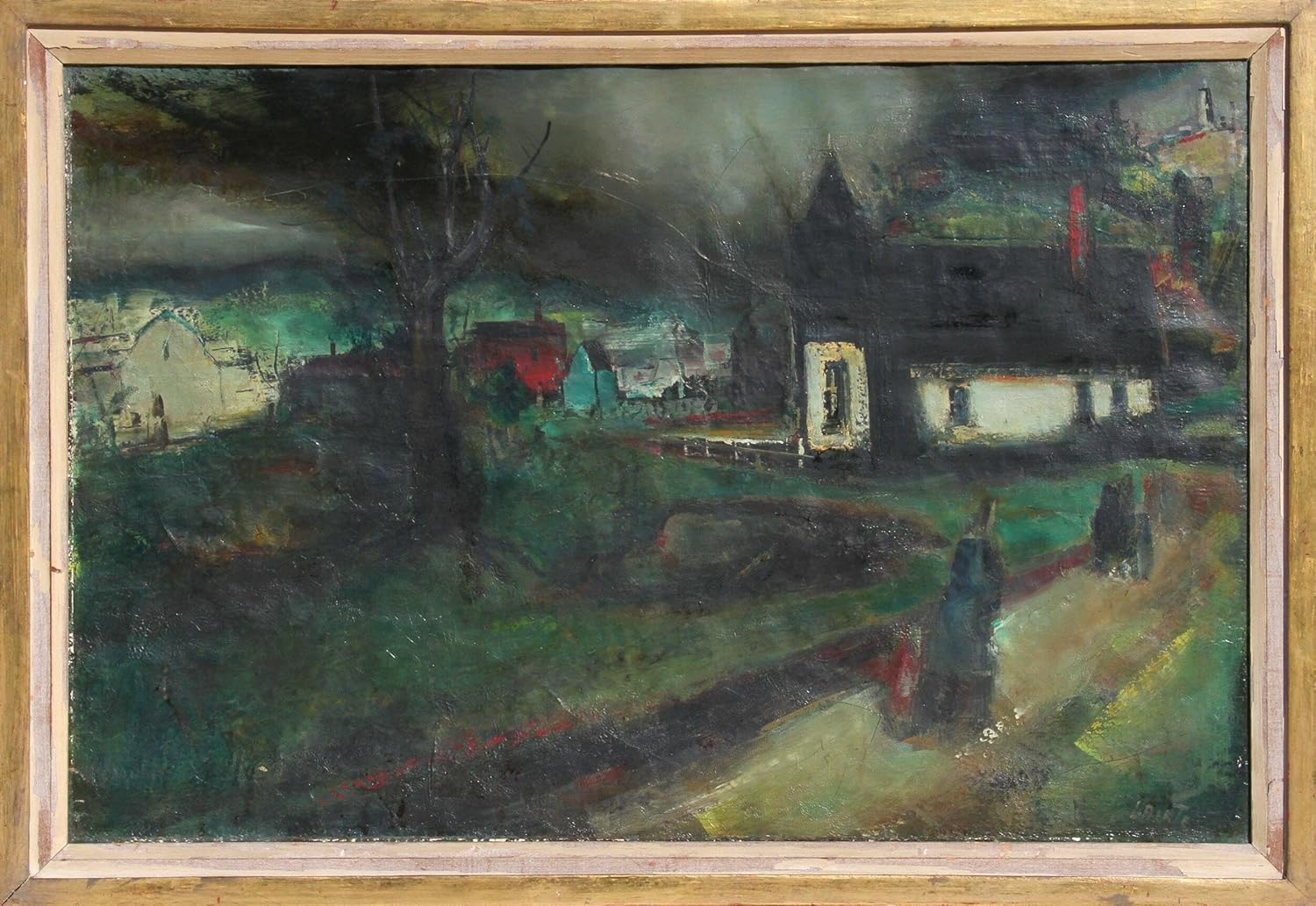 Amazon.com: V. Beffa, French Village Lithograph on Arches, signed and ...