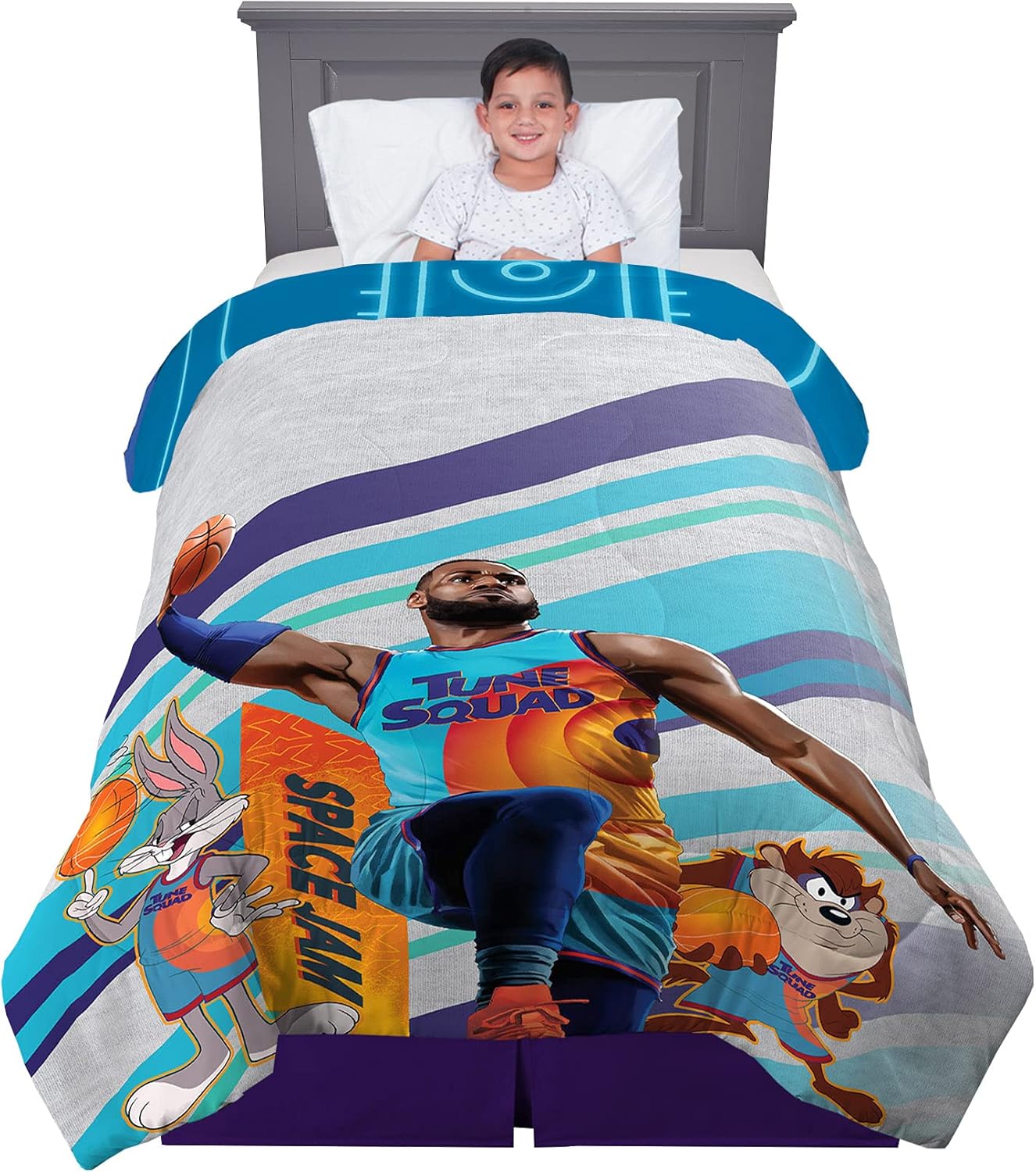 Franco Kids Bedding Soft Microfiber Reversible Comforter, Twin/Full ...